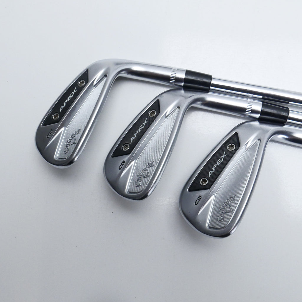 Used Callaway Apex CB 24 Iron Set / 5 - 10 + 11 / Stiff Flex | Replay Golf