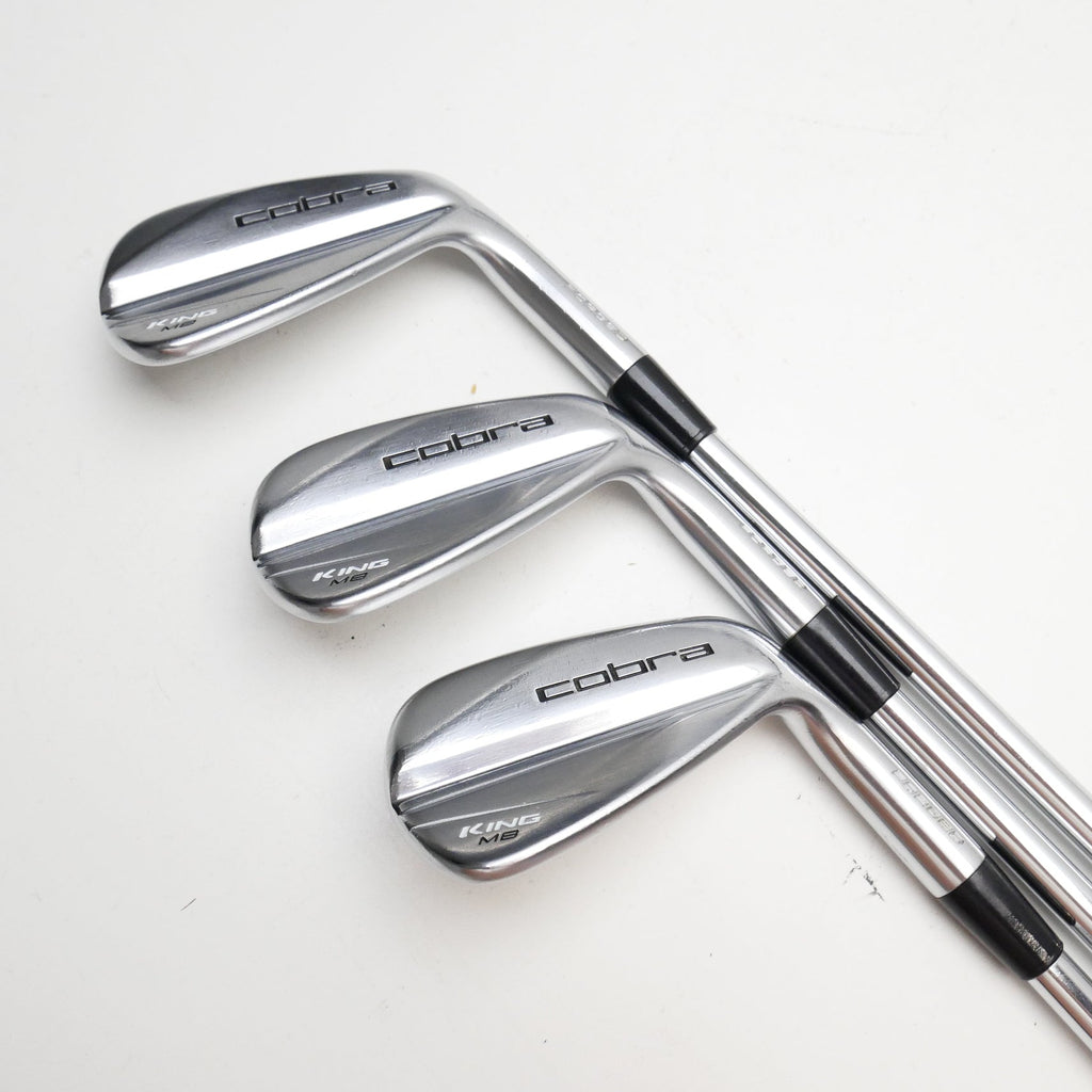 Used Cobra King Forged CB & MB 23 Combo Iron Set / 4 - PW / Stiff Flex ...