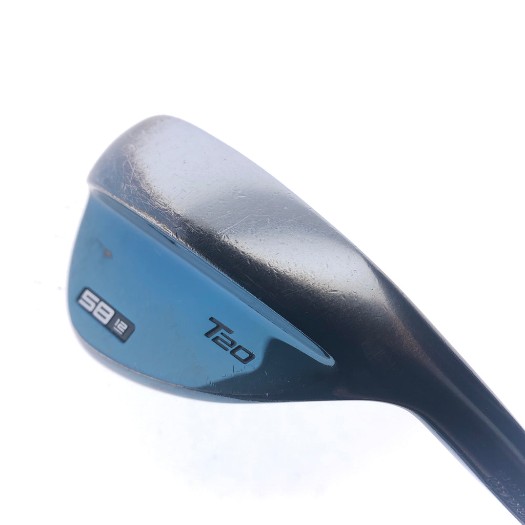 Used Mizuno T20 Blue Lob Wedge / 58.0 Degrees / Wedge Flex | Replay Golf