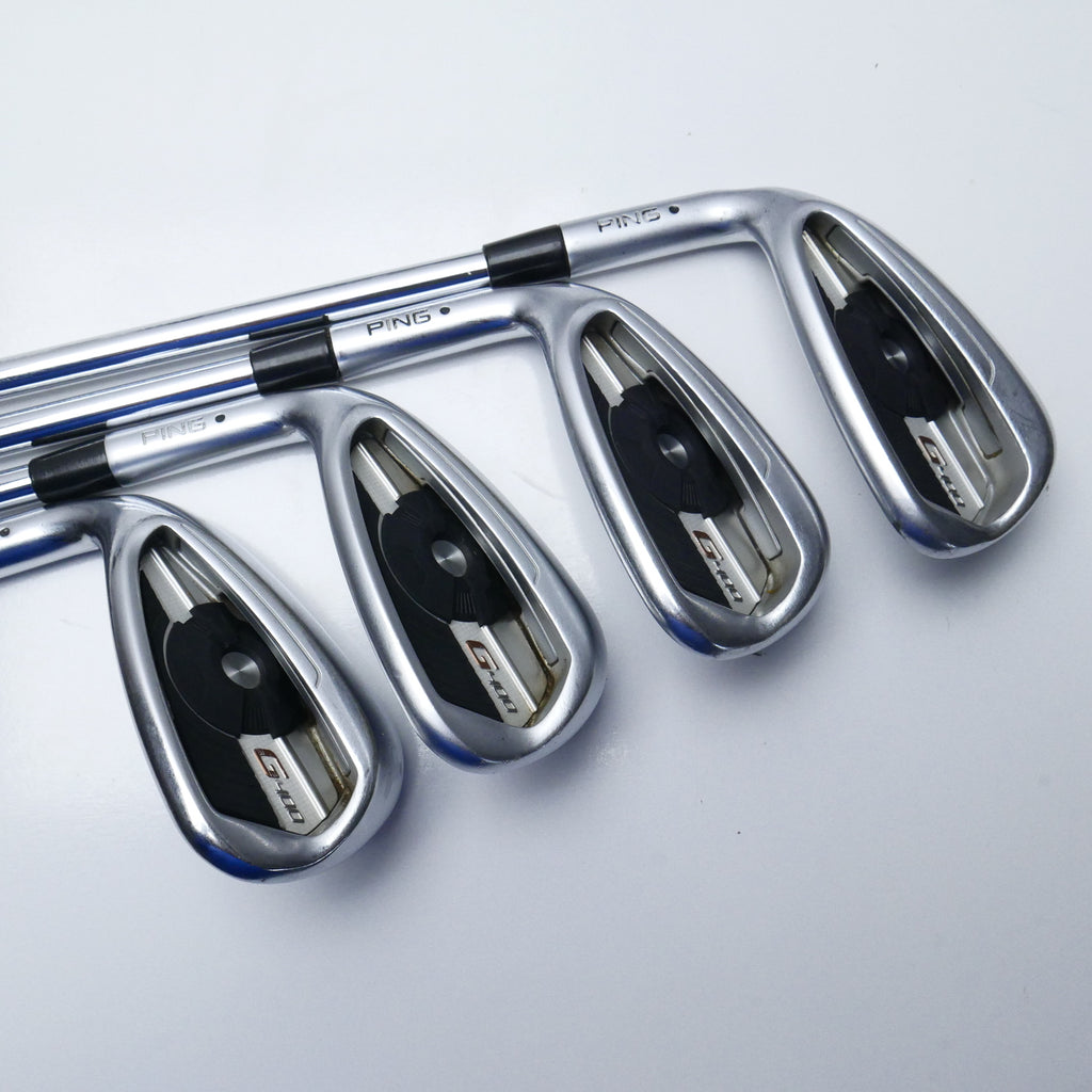 Used Ping G400 Iron Set / 5 - SW + AW / Regular Flex / Left-Handed ...